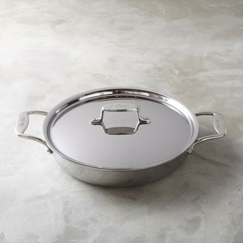 All Clad D5 Stainless Steel Nonstick All-In-One Pan 4 QT – Capital Cookware